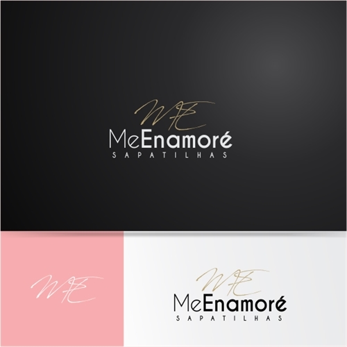 Me enamoré sapatilhas | Criação de Logo Para Outros