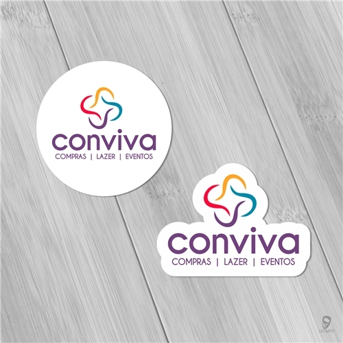 Conviva | Criação de Logo e Papelaria (6 itens) Para Outros