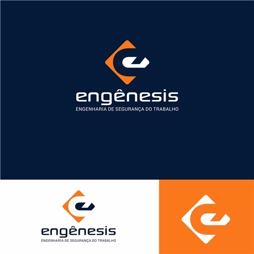 Engênesis Engenharia de Segurança do Trabalho | Criação de Logo e P...