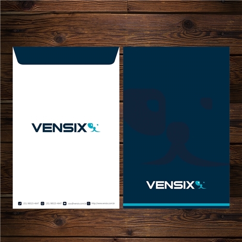 Logo + Papelaria + Manual/Vensix | Criação de Logo e Papelaria (6 i...
