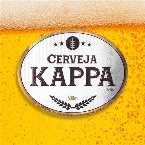Cerveja KAPPA | Criação de Logo e Rótulo Para Alimentos & Bebidas