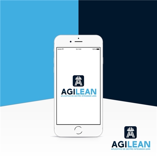 AGILEAN - Aplicativo de Gestão Integrada Lean | Criação de Logo Par...