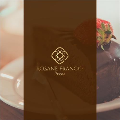 Rosane Franco Doces | Criação de Logo Para Alimentos & Bebidas