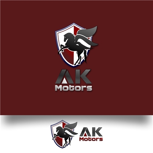 AK Motors | Criação de Logo Para Automotivo