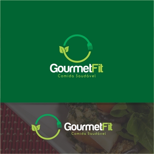 Gourmet Fit / Marmitas saudáveis | Criação de Logo Para Alimentos
