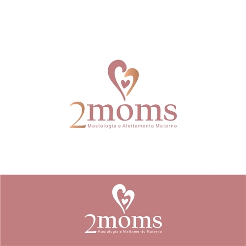2moms Mastologia e Aleitamento Materno | Criação de Logo e Papelari...