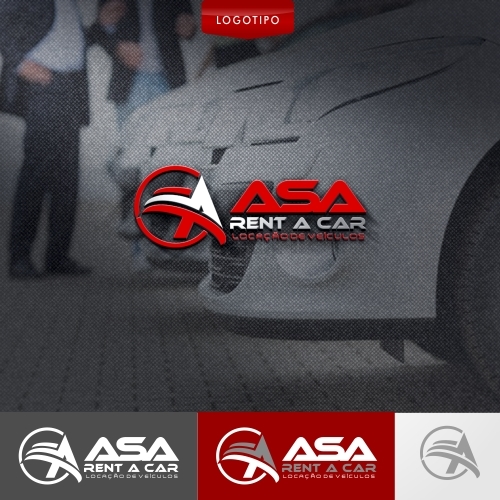 ASA RENT A CAR LOCAÇÃO DE VEÍCULOS | Criação de Logo e Papelaria (6...