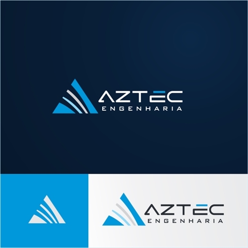 Aztec - Engenharia | Criação de Logo Para Construção & Engenharia