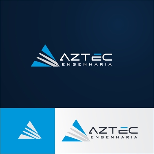 Aztec - Engenharia | Criação de Logo Para Construção & Engenharia