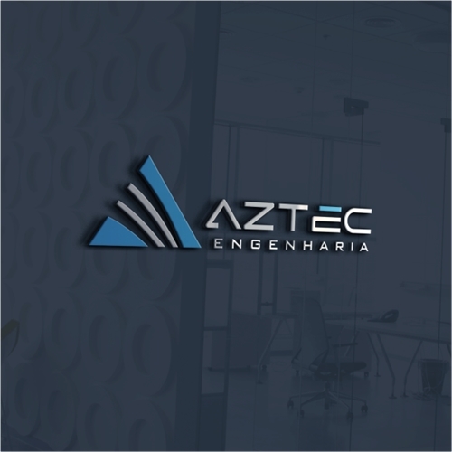 Aztec - Engenharia | Criação de Logo Para Construção & Engenharia