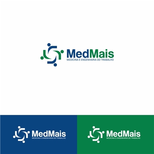 MEDMAIS / Medicina e Engenharia do Trabalho | Criação de Logo e Pap...