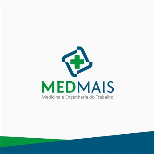 MEDMAIS / Medicina e Engenharia do Trabalho | Criação de Logo e Pap...