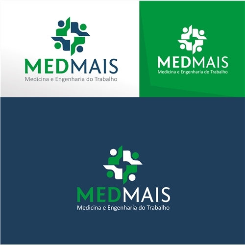 MEDMAIS / Medicina e Engenharia do Trabalho | Criação de Logo e Pap...