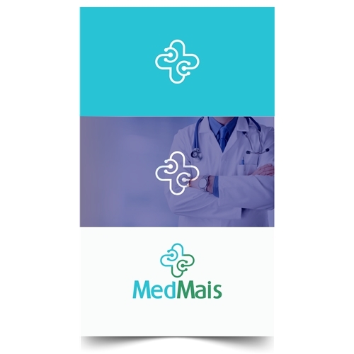 MEDMAIS / Medicina e Engenharia do Trabalho | Criação de Logo e Pap...