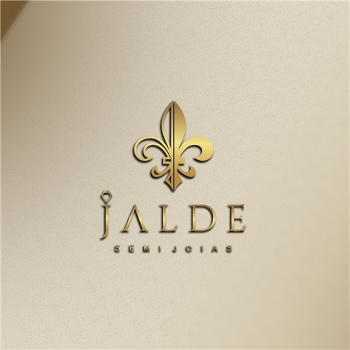 JALDE SEMI JOIAS | Criação de Logo e Papelaria (6 itens) Para Beleza