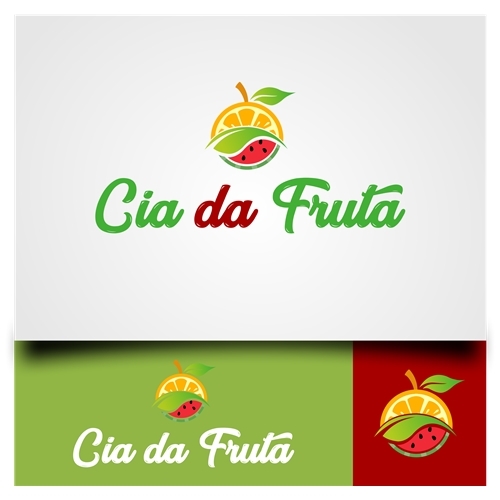 Cia da Fruta | Criação de Logo Para Alimentos & Bebidas