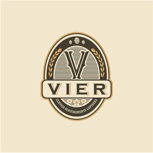 Empresa: Vier Cervejaria / Nome do produto: Vier | Criação de Logo ...