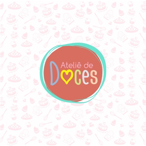 ATELIE DE DOCES | Criação de Logo Para Alimentos & Bebidas