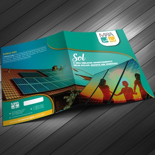MRA Energia e Soluções Ltda. | Criação de Folder Para Construção