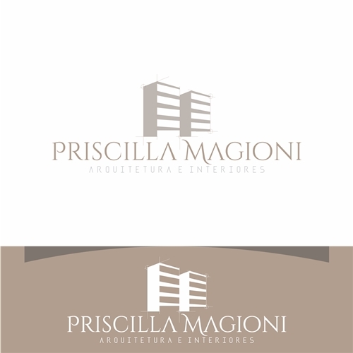 Priscilla Magioni - Arquitetura e Interiores | Criação de Logo e Pa...