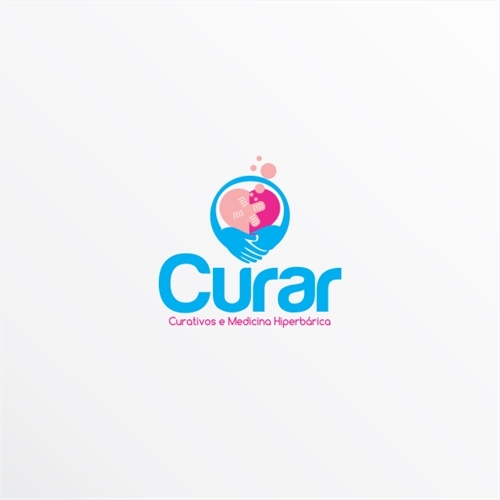 CURAR - Curativos e Medicina Hiperbárica | Criação de Logo Para Saú...