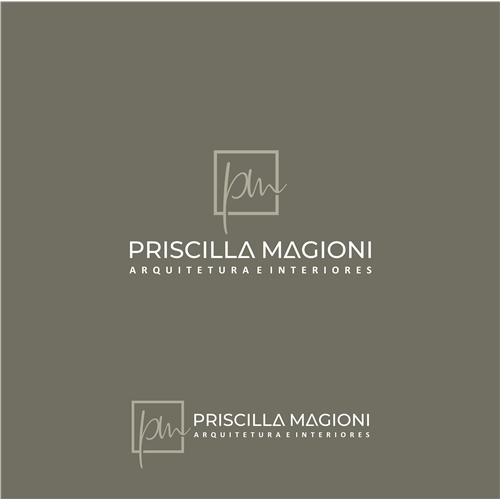 Priscilla Magioni - Arquitetura e Interiores | Criação de Logo e Pa...