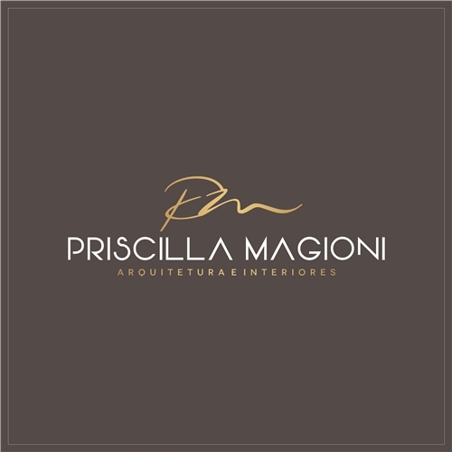 Priscilla Magioni - Arquitetura e Interiores | Criação de Logo e Pa...
