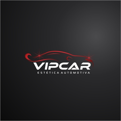 VIP CAR ESTÉTICA AUTOMOTIVA | Criação de Logo Para Automotivo