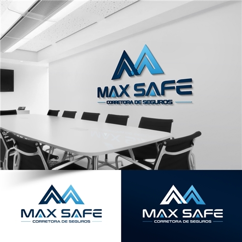 MAX SAFE / SEGUROS | Criação de Logo e Cartao de Visita Para Outros