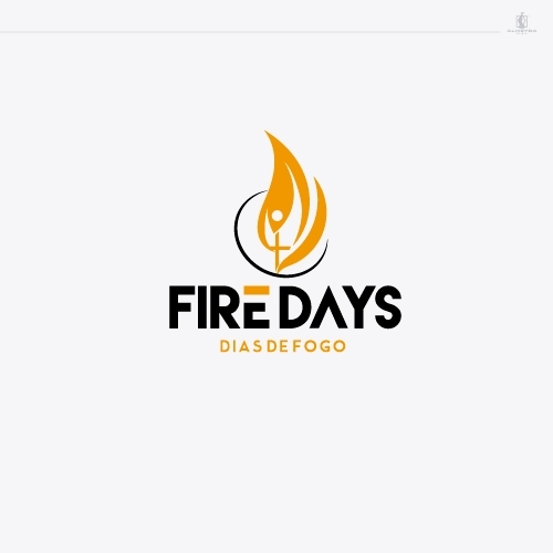 Fire Days | Criação de Logo Para Igreja / Evento de Jovens