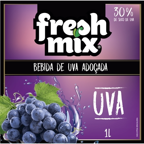 freshmix | Criação de Layout de Rótulo Para Alimentos & Bebidas