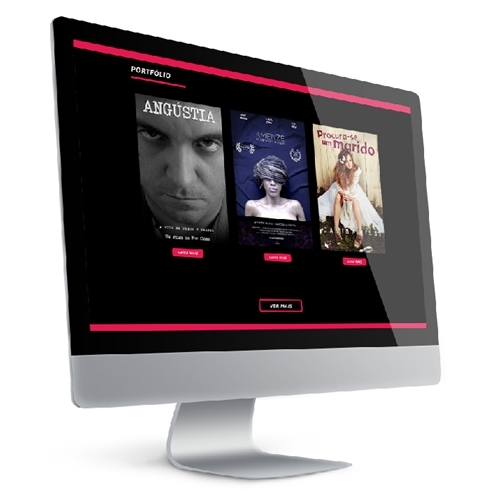Framboesa Filmes | Criação de Layout Web-Design Para Artes, Música ...
