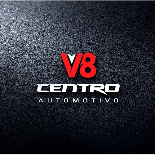 V8 CENTRO AUTOMOTIVO | Criação de Logo Para Automotivo