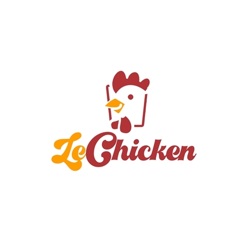 Le Chicken | Criação de Logo Para Alimentos & Bebidas