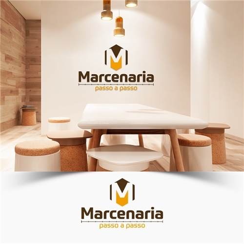 marcenaria passo a passo | Criação de Logo Para Educação & Cursos