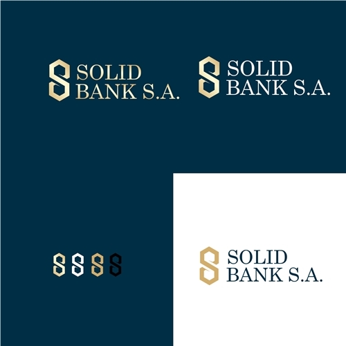 Solid Bank S.A. | Criação de Logo Para Contabilidade & Finanças
