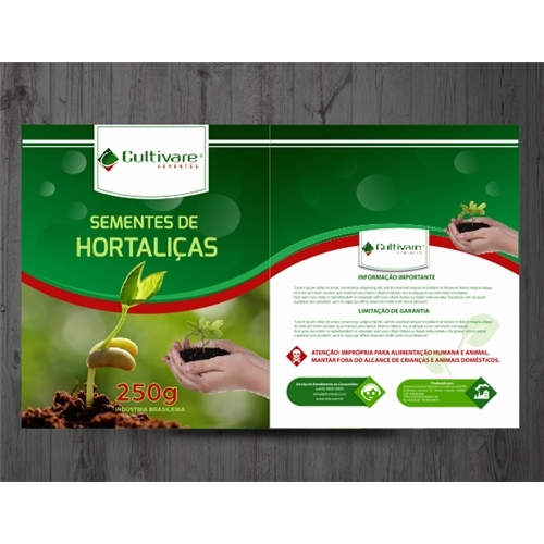 CULTIVARE SEMENTES LTDA | Criação de Layout de Rótulo Para Outros