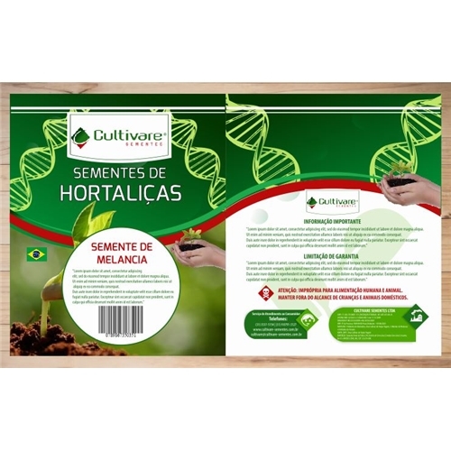 CULTIVARE SEMENTES LTDA | Criação de Layout de Rótulo Para Outros
