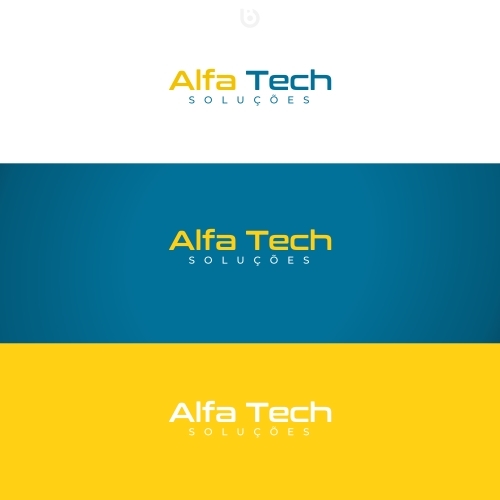 Alfa Tech Soluções | Criação de Logo Para Tecnologia & Ciencias