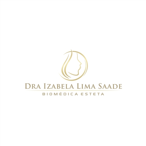 Dra Izabela Lima Saade | Criação de Logo Para Biomédica Esteta