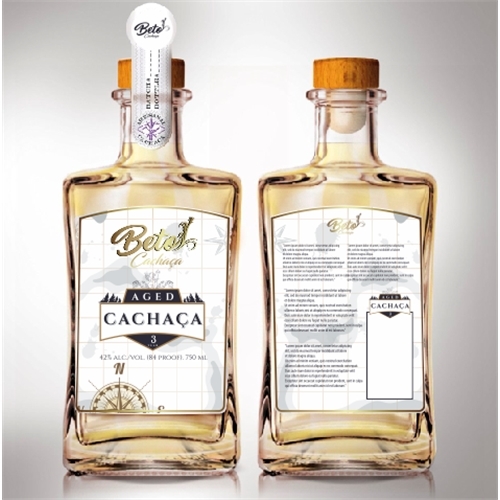Beto Cachaça | Criação de Layout de Rótulo Para Alimentos & Bebidas