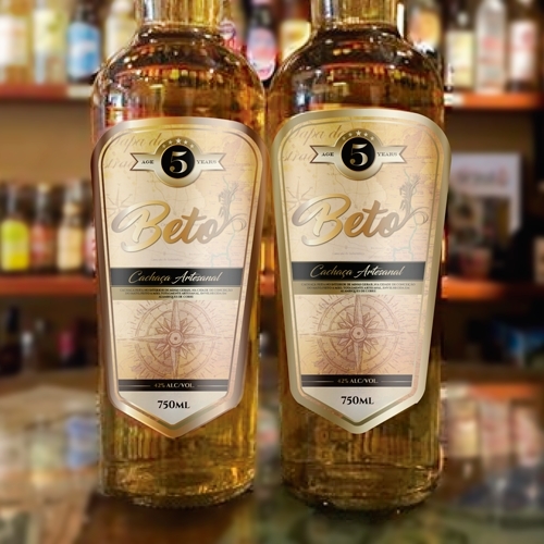 Beto Cachaça | Criação de Layout de Rótulo Para Alimentos & Bebidas