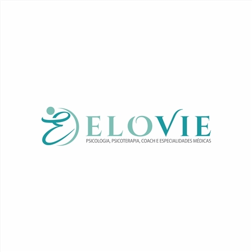 EloVie | Criação de Logo e Papelaria (6 itens) Para Saúde & Nutrição