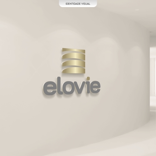 EloVie | Criação de Logo e Papelaria (6 itens) Para Saúde & Nutrição