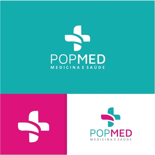 Popmed Medicina e Saúde Ltda | Criação de Logo Para Saúde & Nutrição