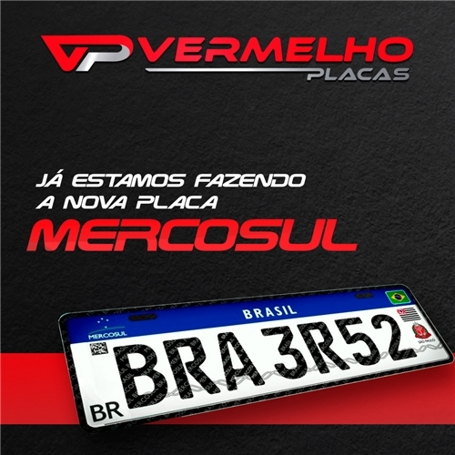 Vermelho Placas | Criação de Kit Layout de Posts para Redes Sociais...