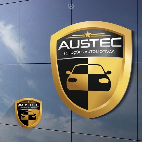 AUSTEC SOLUÇÕES AUTOMOTIVAS | Criação de Logo Para Automotivo