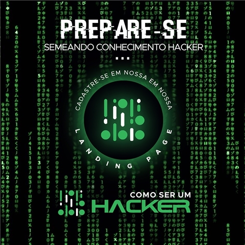 Como Ser Um Hacker | Criação de Kit Layout de Posts para Redes Soci...