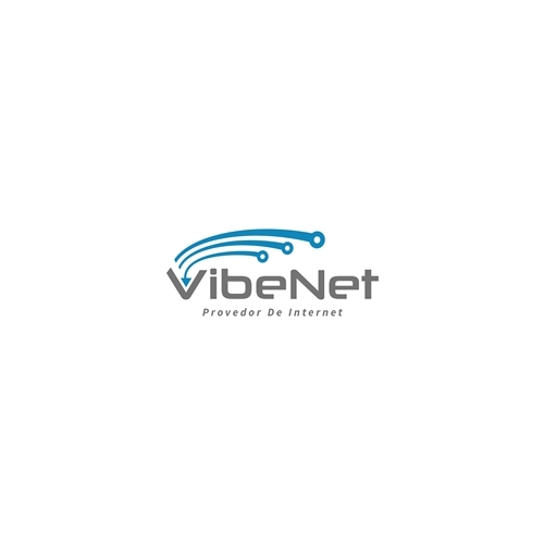 VibeNet | Criação de Logo Para Computador & Internet