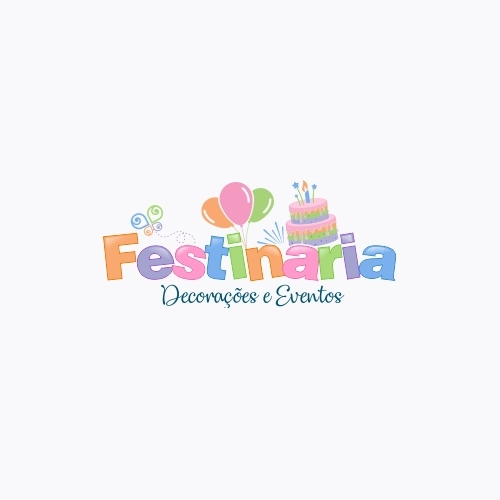 Festinaria Decorações e Eventos | Criação de Logo Para Outros